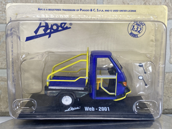 Модель коллекционная Piaggio Ape Web / масштаб 1:32 купить на OZON по ...