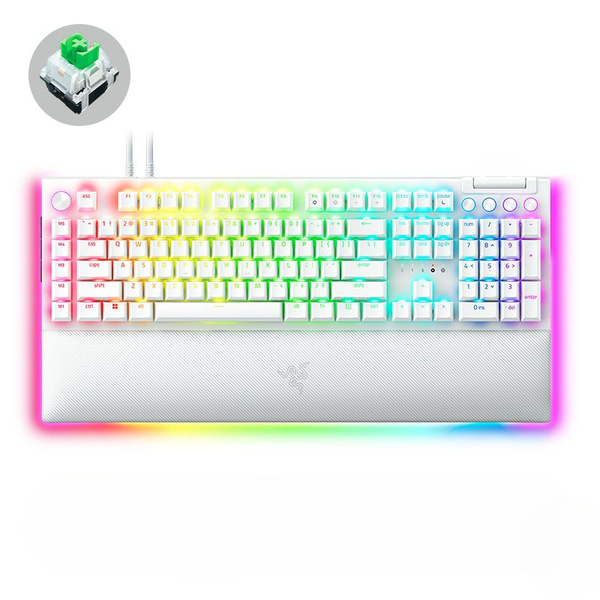Razer Клавиатура проводная Black Widow V4 Pro, Английская раскладка ...