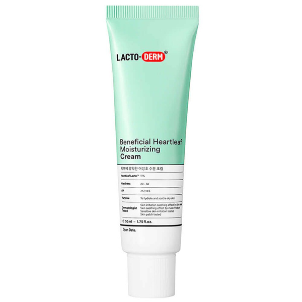 Успокаивающий крем с пробиотиками и хауттюйнией LACTODERM Beneficial ...