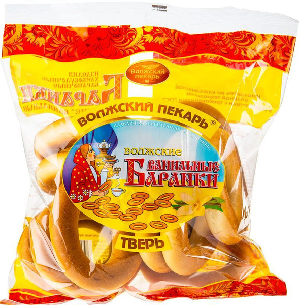 Баранки Волжский Пекарь ванильные, 350г купить на OZON по низкой цене ...