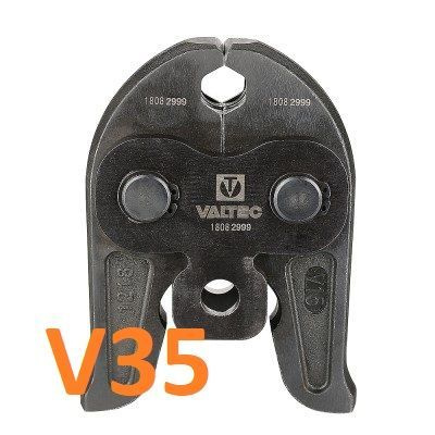 Насадка Valtec V35 для электрического пресс-инструмента, профиль нержавейка / медь VTm.295.V.35 ...
