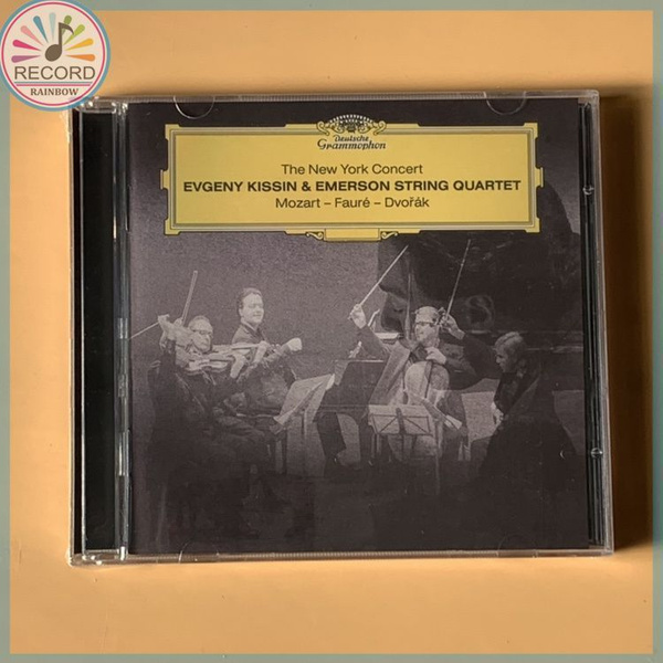 Mozart Faure Dovrak EVGENY KISSIN & EMERSON STRING QUARTET 2019 2CD Совершенно новый ...