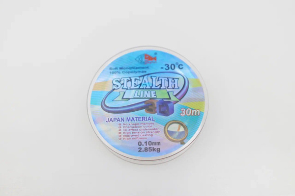 Монофильная леска для рыбалки Skyfish Леска для зимней рыбалки Stealth Line 3D, 1 шт. по 30 м ...