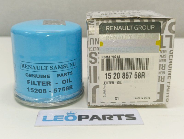 Фильтр масляный Renault 152085758R Фильтр масляный двигателя Lada ...