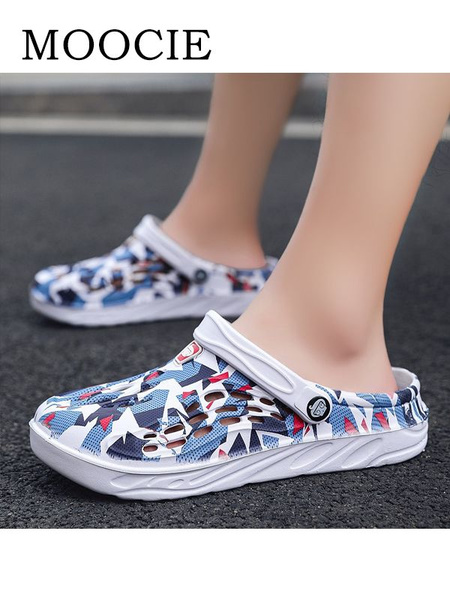 Сабо Мужской MOOCIE EVA, размер 38 Низкая модель Платформа Аппликация Китай купить c доставкой ...