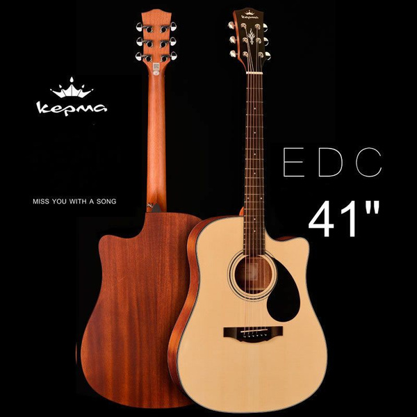 Kepma Акустическая гитара EAC/EDC 6-струнная, корпус Ель 4/4 купить на ...