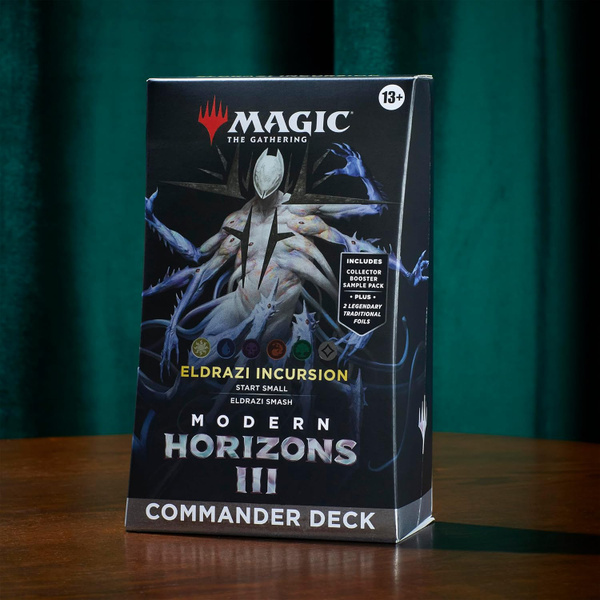 Magic The Gathering Modern Horizons 3 Commander Deck Eldrazi Incursion (100-Card Deck, 2-Card ...