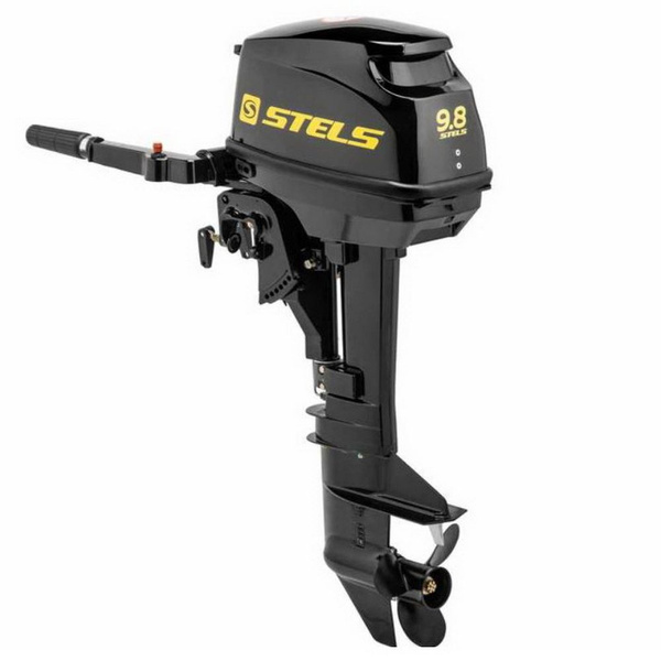 Мотор лодочный STELS 9.8HP 2-х цилиндровый 2-х тактный 169см3 купить c доставкой на OZON по ...