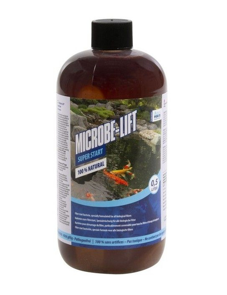 Стартовые бактерии для пруда AquaForte SUPER START 0,5 Л (до 80м3 ...