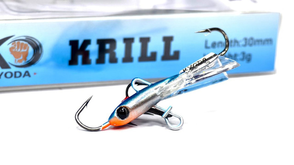 Балансир KYODA KRILL 30 мм (с хвостом) , 3 гр. P2158 купить на OZON по низкой цене (1856613552)