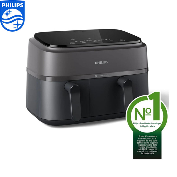 Philips Аэрогриль NA350/00, 9 л, 2750 Вт, Без масла, 8 автоматических ...