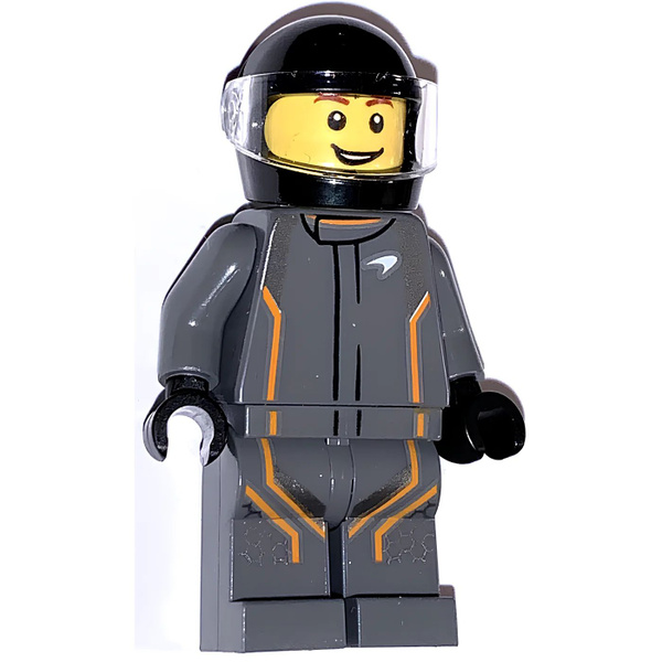 Минифигурка Lego Speed Champions McLaren Senna Racer With Sponsor ...