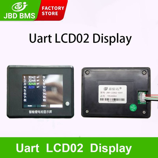 JBD Smart BT LCD Display Uart Displayer для Li-ion LiFePo4 Battery ...