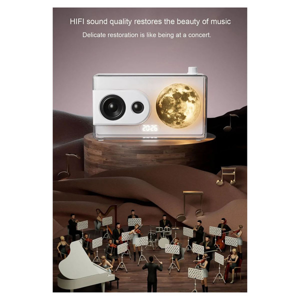 M6 Moonlight Music Box Bluetooth-динамик с поддержкой TF-карты, AUX ...