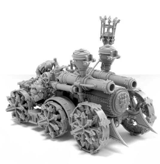 Смола Миниатюра Chaos Dwarfs Iron Daemon War Engine Warhammer The Old ...