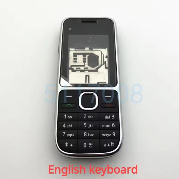 Подходит замены корпуса мобильного телефона для Nokia C2-01,черный купить на OZON по низкой цене ...