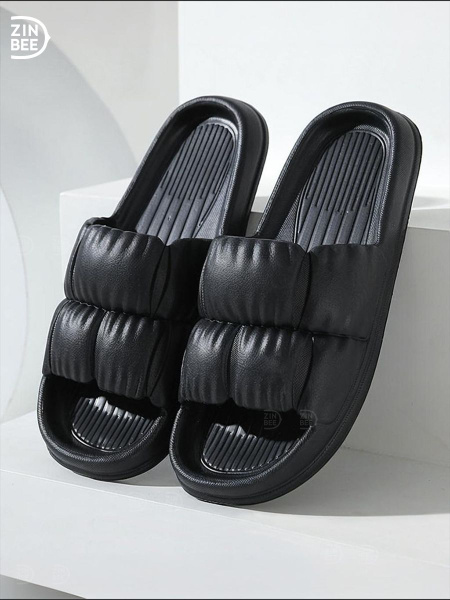 Тапочки Женский, Мужской ZinBee, размер 39, 40 черный На любой сезон купить c доставкой на OZON ...