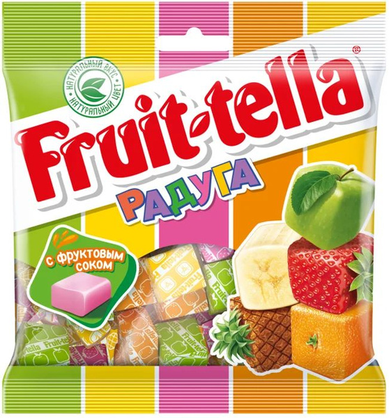 Fruittella Жевательные конфеты Радуга, 70 г купить на OZON по низкой цене (1918795851)