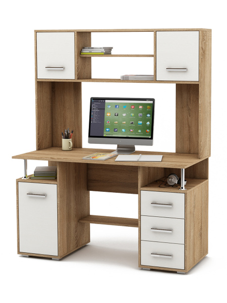 Компьютерный стол FKM КС Амбер 15, 18, 23, 130х60х165 см купить c ...