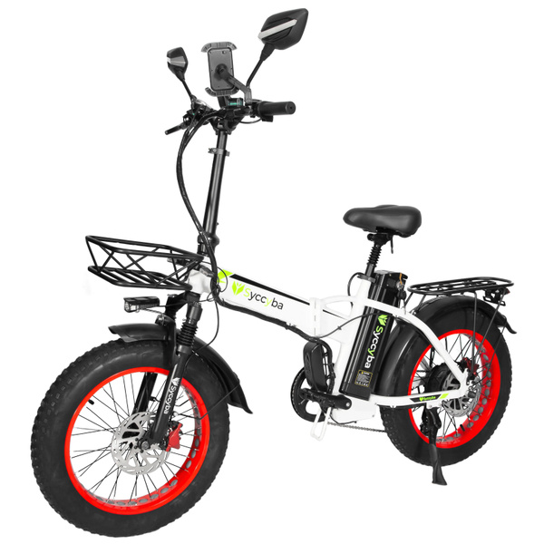 Электровелосипед Syccyba F10 48V15Ah (H1) WHITE купить на OZON по низкой цене (1933709136)