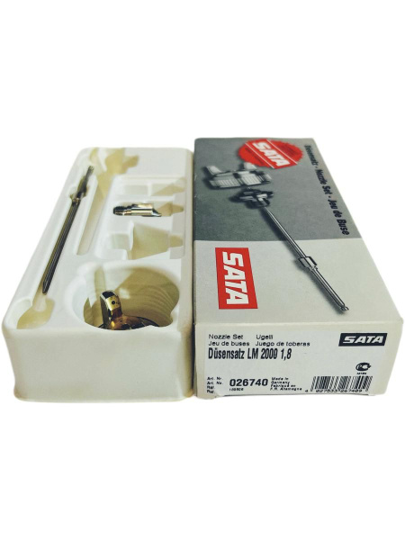 Сменный комплект дюз (головка, сопло, игла) для LM 2000 1,8 SATA 026740 ...