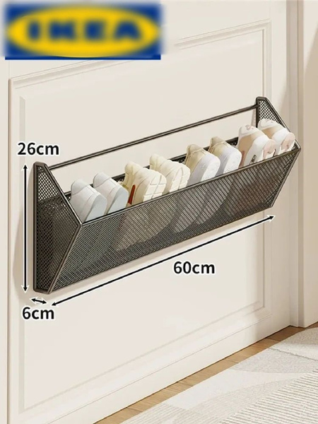 Обувница IKEA 02131-847316880872, Металл, 60x6x26 см купить c доставкой на OZON по низкой цене ...