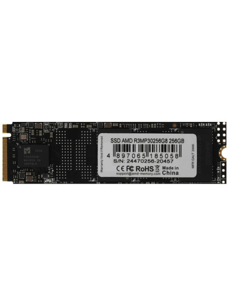 256 ГБ Внутренний SSD-диск AMD 3D NAND 2280 R3 M.2 (R3MP30256G8) купить c доставкой на OZON по ...