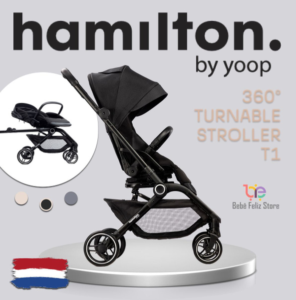 Hamilton T1 Прогулочная коляска c реверсивным блоком цвет Black купить ...