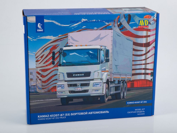 Сборная модель 1655AVD KAMAZ-65207-87 (S5) AVD Models 1:43 купить на OZON по низкой цене ...