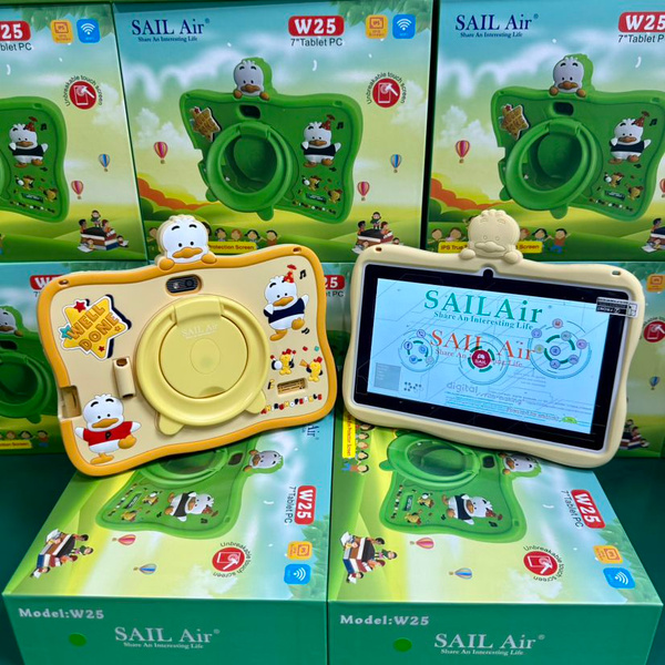 SAIL Air Детский планшет W25 7", 256 ГБ / 256 ГБ желтый купить c ...