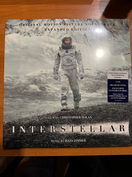 Уцененный товар Hans Zimmer - INTERSTELLAR (4LP, ORIGINAL MOTION ...
