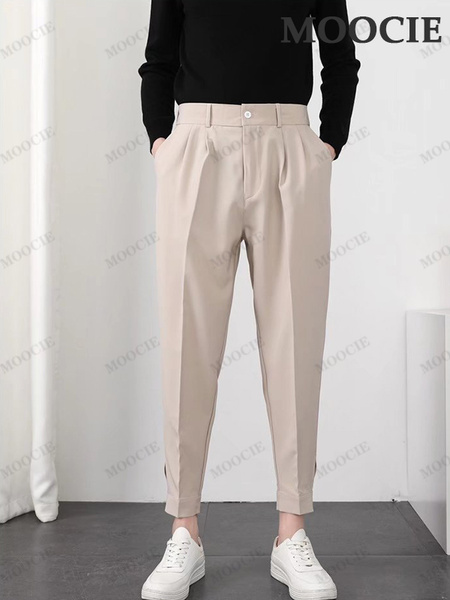 Брюки Мужской, Женский MOOCIE хаки Полиэфирное волокно Повседневный, размер 46, 48 Демисезон ...