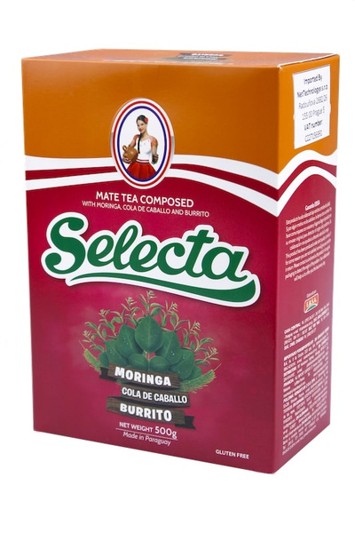 Йерба мате Selecta Moringa Burrito чай листовой 500г рассыпной купить ...