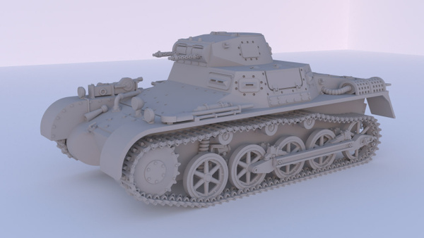 Panzer 1 Ausf A Сборная модель в масштабе 1:87 купить на OZON по низкой ...