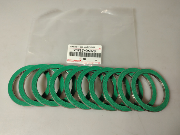Прокладка глушителя Toyota 9091706078 / 10шт купить на OZON по низкой ...