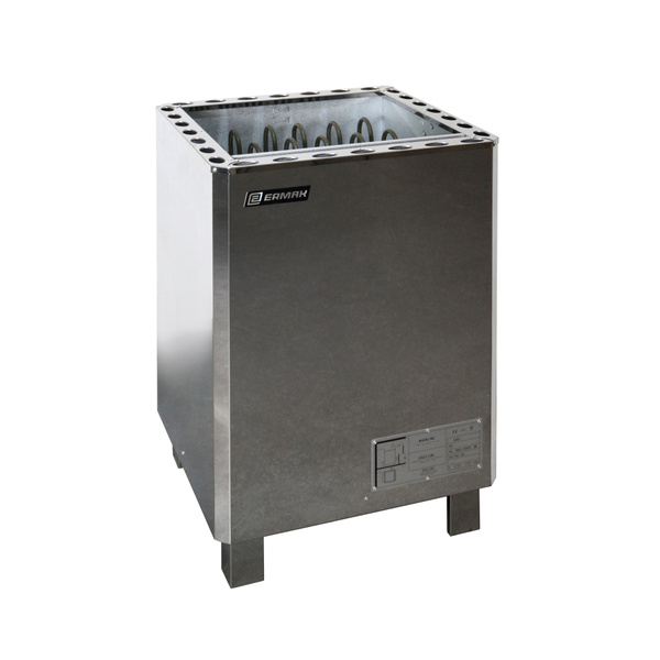 Напольная электрокаменка для бани и сауны ERMAK SAV-90 BW с пультом ...