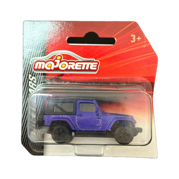 Машинка Majorette 1/64 diecast Alloy car model jeep Wrangler purple ...