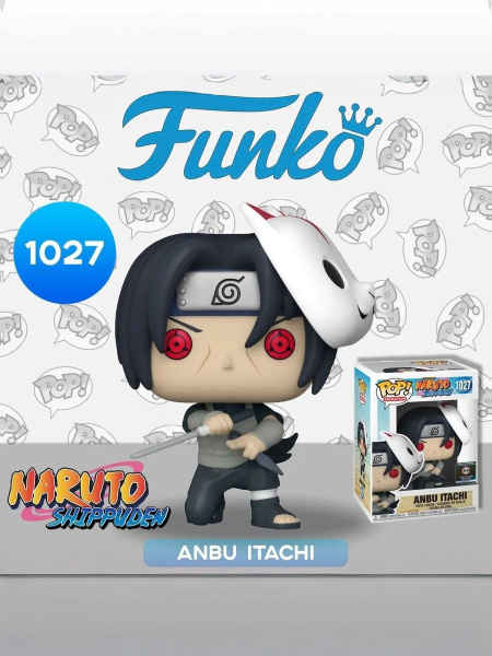 POP Funko АНБУ Итачи №1027 коллекционная модель из аниме Наруто купить ...