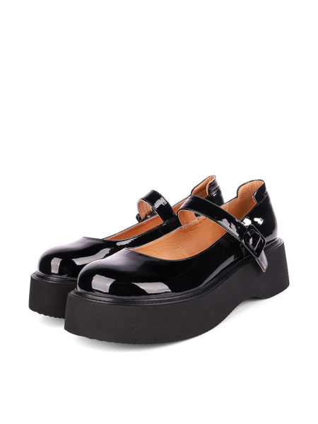 Туфли Женский Instreet Искусственный лак, размер 39 Платформа 6 Россия ...