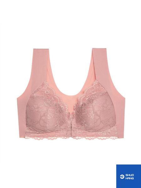 Бюстгальтер Женский SHUOHANG, размер 85A, 85B светло-розовый Breathable Китай Крючки купить c ...