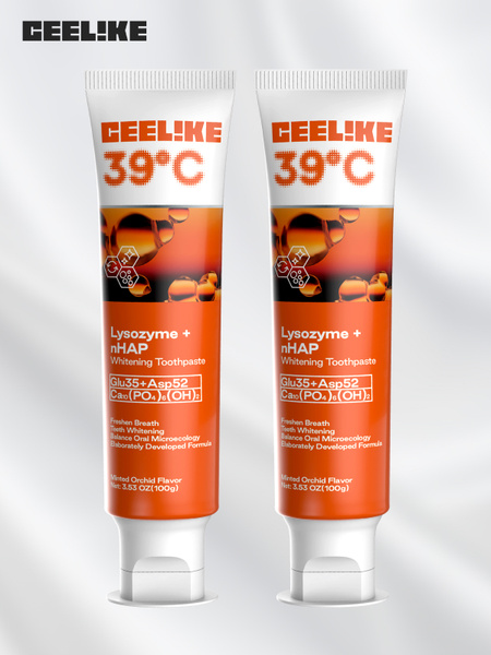 CEELIKE 39 C Зубная паста с лизоцимом для отбеливания Освежение дыхания, противовоспалительный ...
