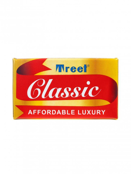 Бритвенные лезвия Treet "Classic", карбоновая сталь, на листе 20 ...