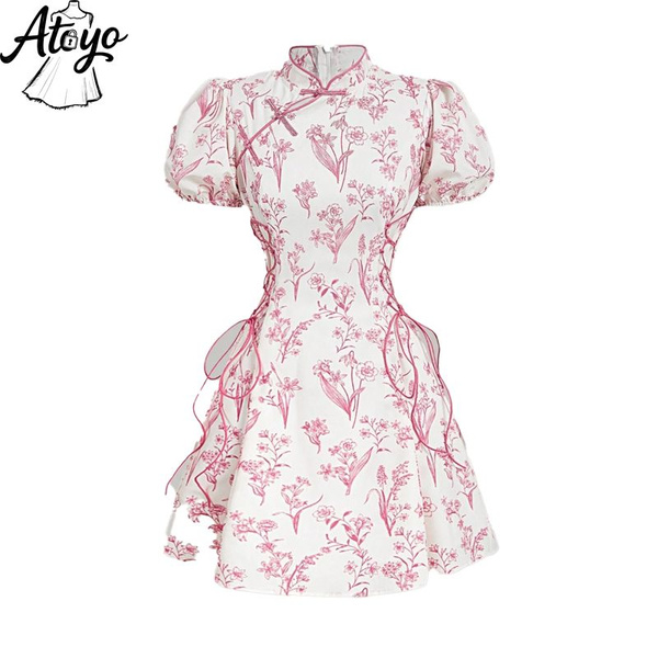 Платье Женский Atoyo пудровый платье-поло Офисный/школьный Короткий ...