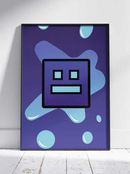 Постер HEAVEN POSTER Люди, Арт Geometry Dash 8, 30 21 купить c ...