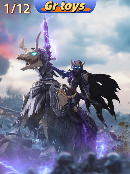 BORDER 1/12 Собранная модель Рыцаря Ада World of Warcraft Без Батареи ...