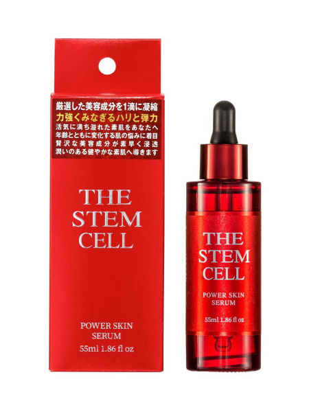 KOR JAPAN The Stem Cell Power Skin Serum Тонизирующая сыворотка для тусклой кожи с ...