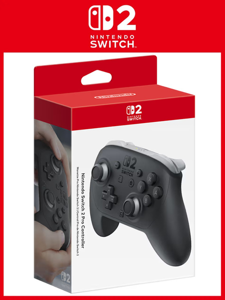 Беспроводной контроллер/геймпад Nintendo Switch 2 Pro Controller (Черный) купить на OZON по ...