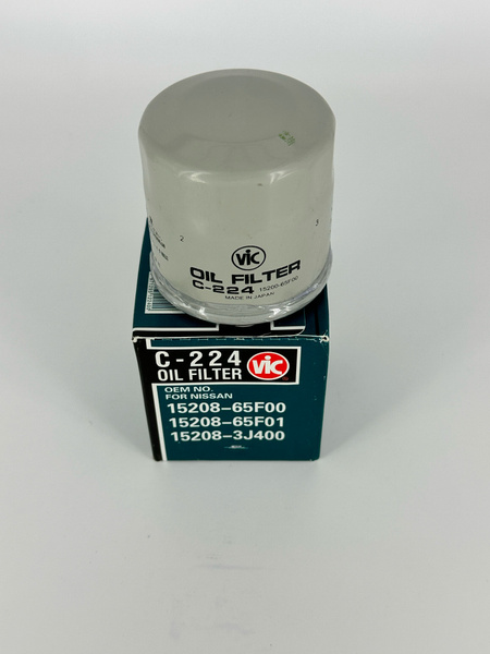 Фильтр масляный двигателя Vic C-224 купить на OZON по низкой цене (2502807911)