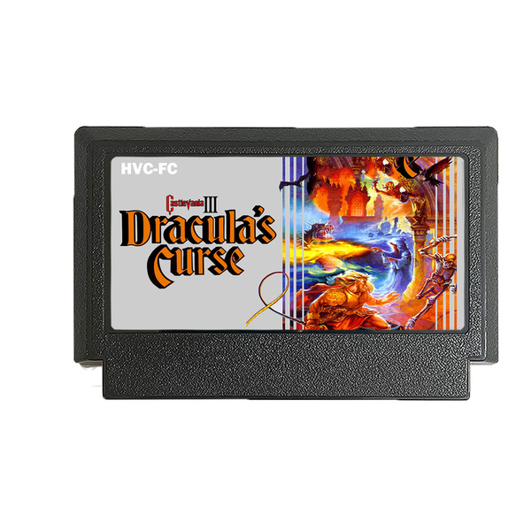 Castlevania III: Dracula's Curse - Игра 8-битный картридж Famicom ...