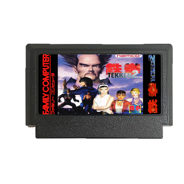 Tekken 2 - Игра 8-битный картридж Famicom - игровой картридж NES (8 bit ...
